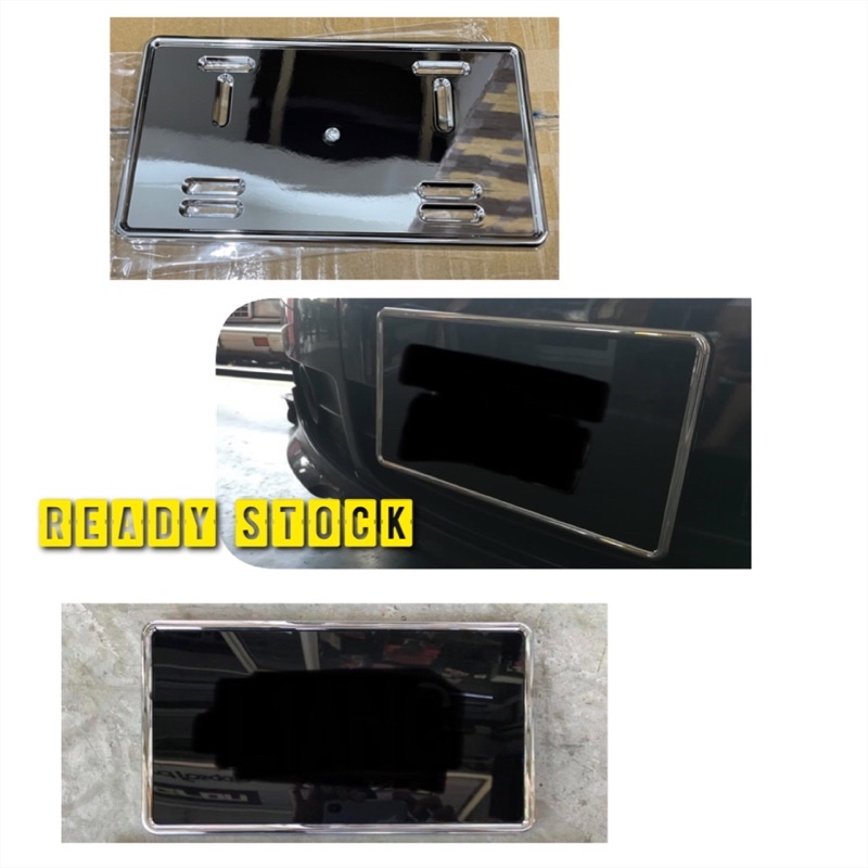 frame plate chrome krum frame plat chrome universal myvi kancil axia ...