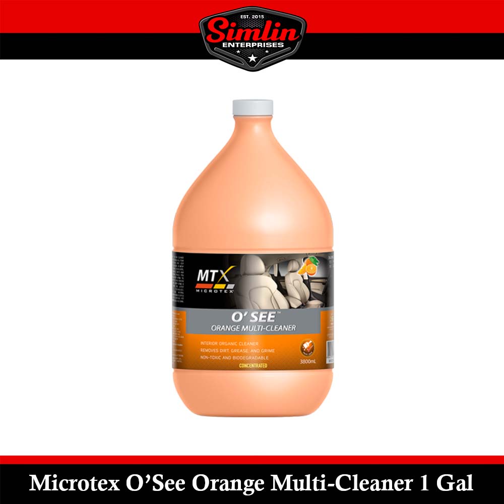 MTX O'See 1 Gal 3800ml Microtex Orange Multi-Cleaner | Shopee Philippines