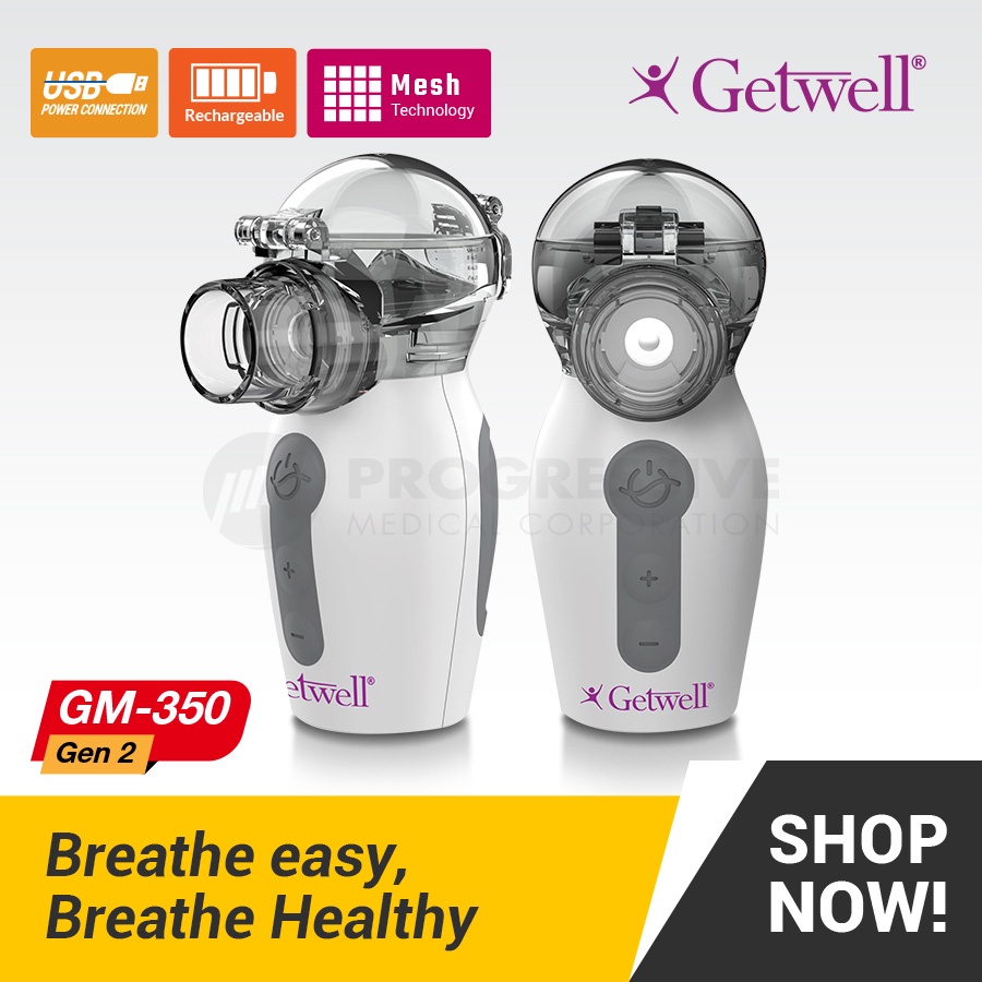 Getwell Pocket Mesh Nebulizer (Gen 2) | Shopee Philippines
