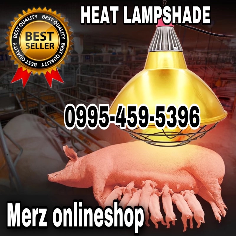 brooder lamp for piglet w/bulb 30CM | Shopee Philippines