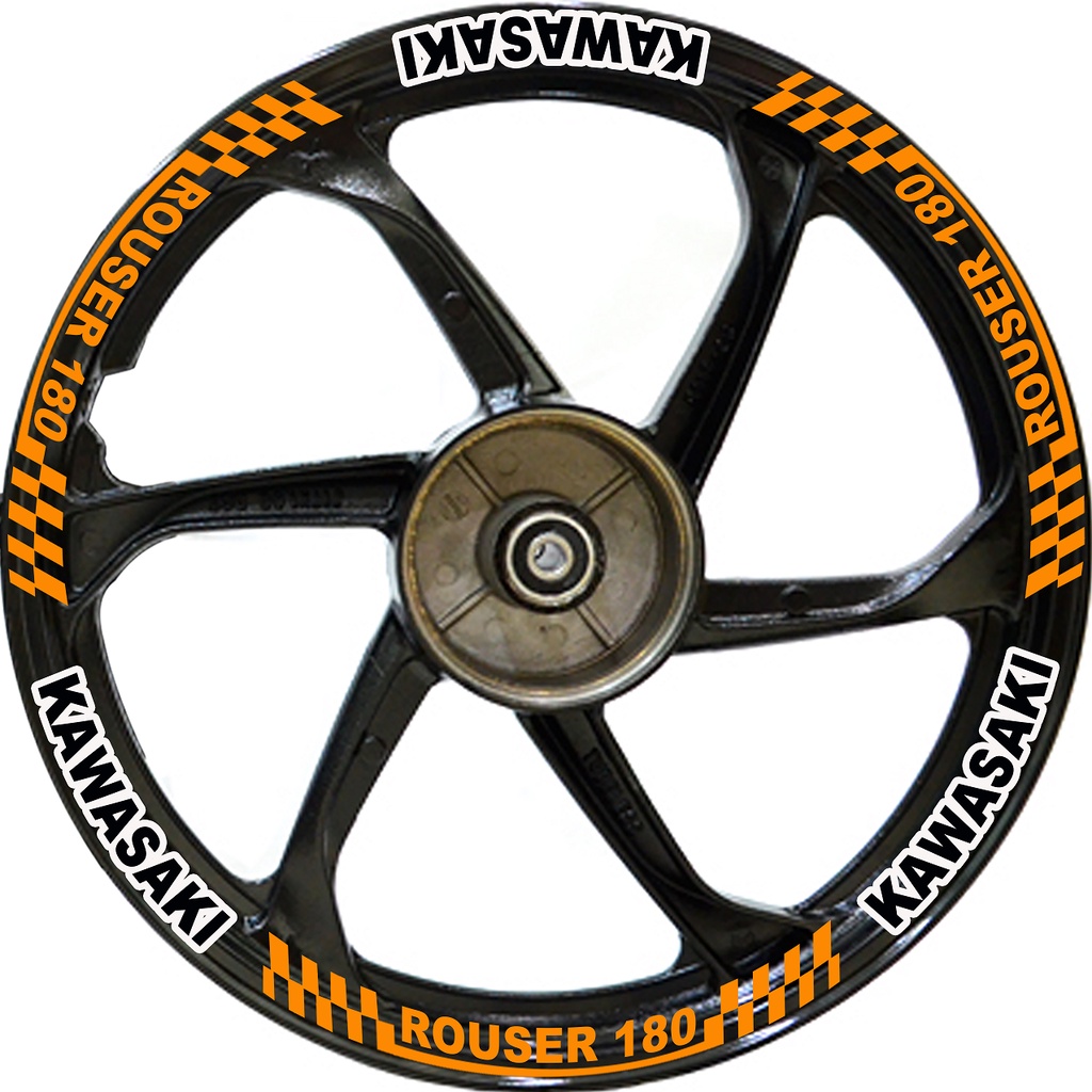 Kawasaki Rouser 180 Racing Decal Mag Sticker | Shopee Philippines