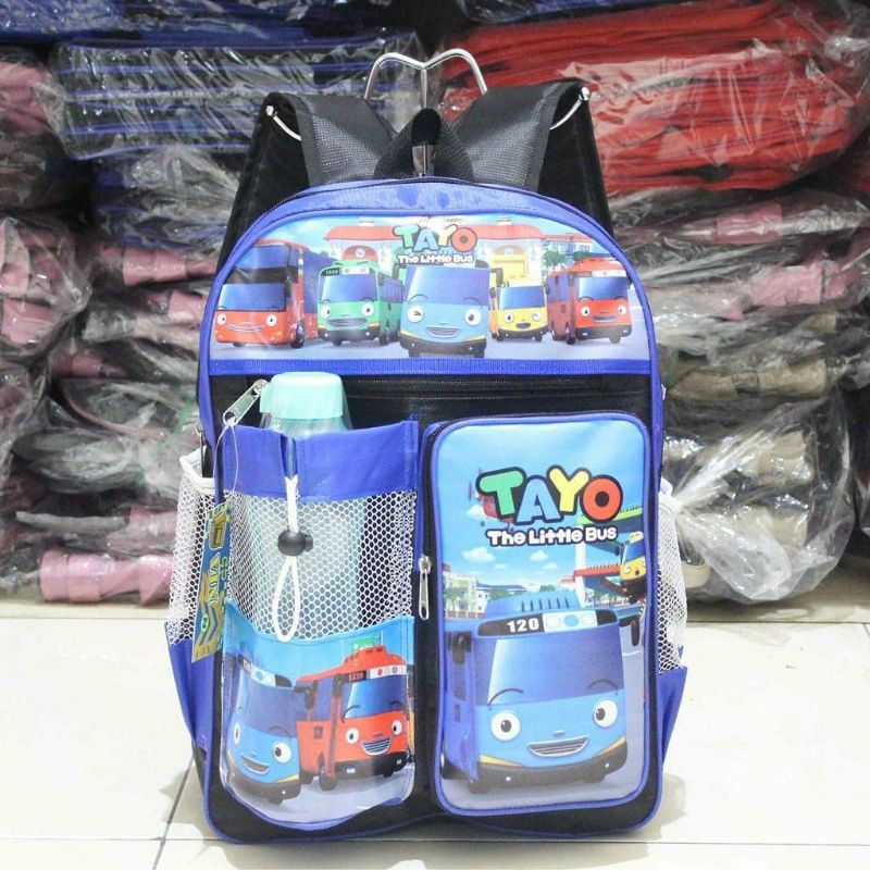 Tayo upin ipin elsa frozen hellokitty School Kids Backpacks Cheap ...