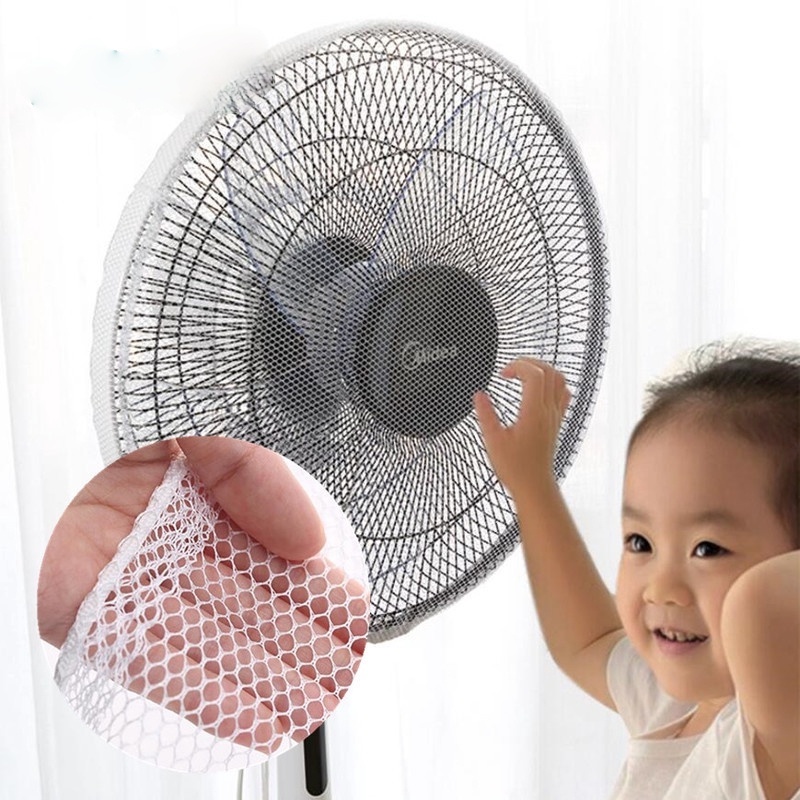 16/18 Inch Fan Dust-proof Protection Net Cover Electric Fan Safety Mesh ...
