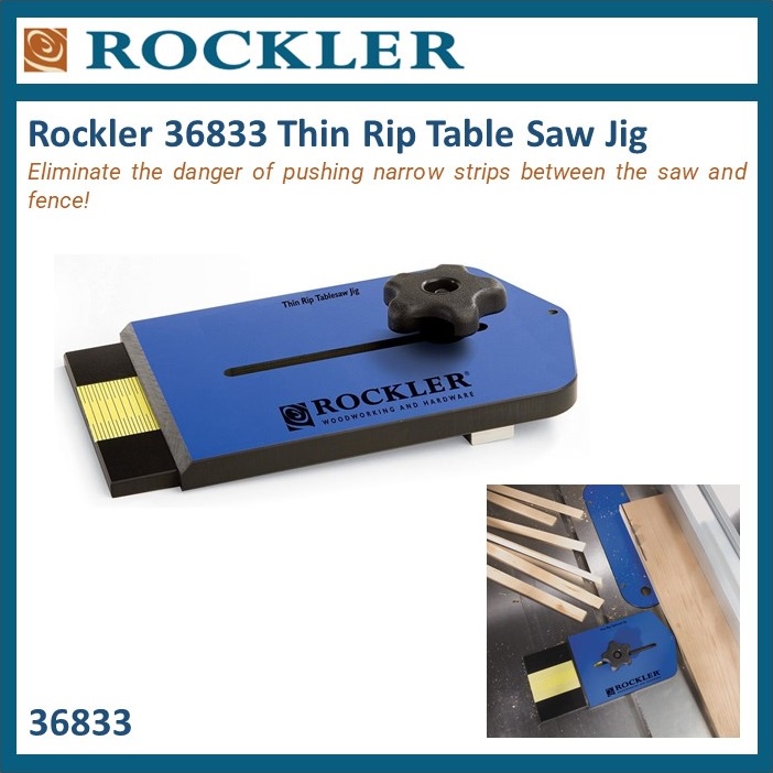 Rockler Thin Rip Table Saw Jig - 36833 | Shopee Philippines