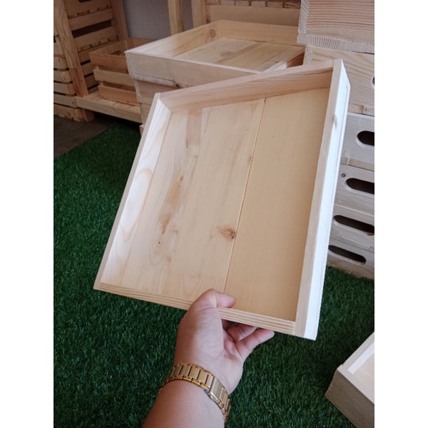 wooden box, 11x11x2 inch (LXWXH) | Shopee Philippines