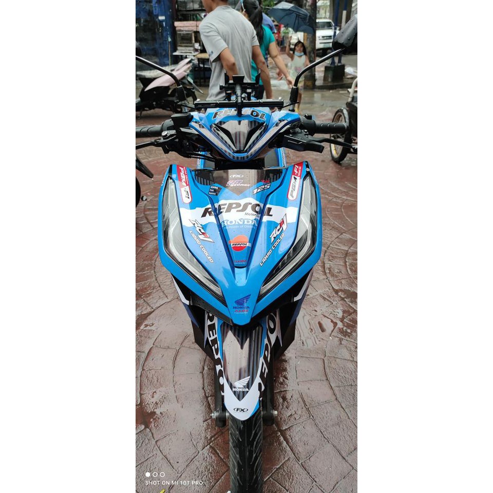 HONDA CLICK V2 FULL DECALS ( REPSOL EDITION ) | Shopee Philippines
