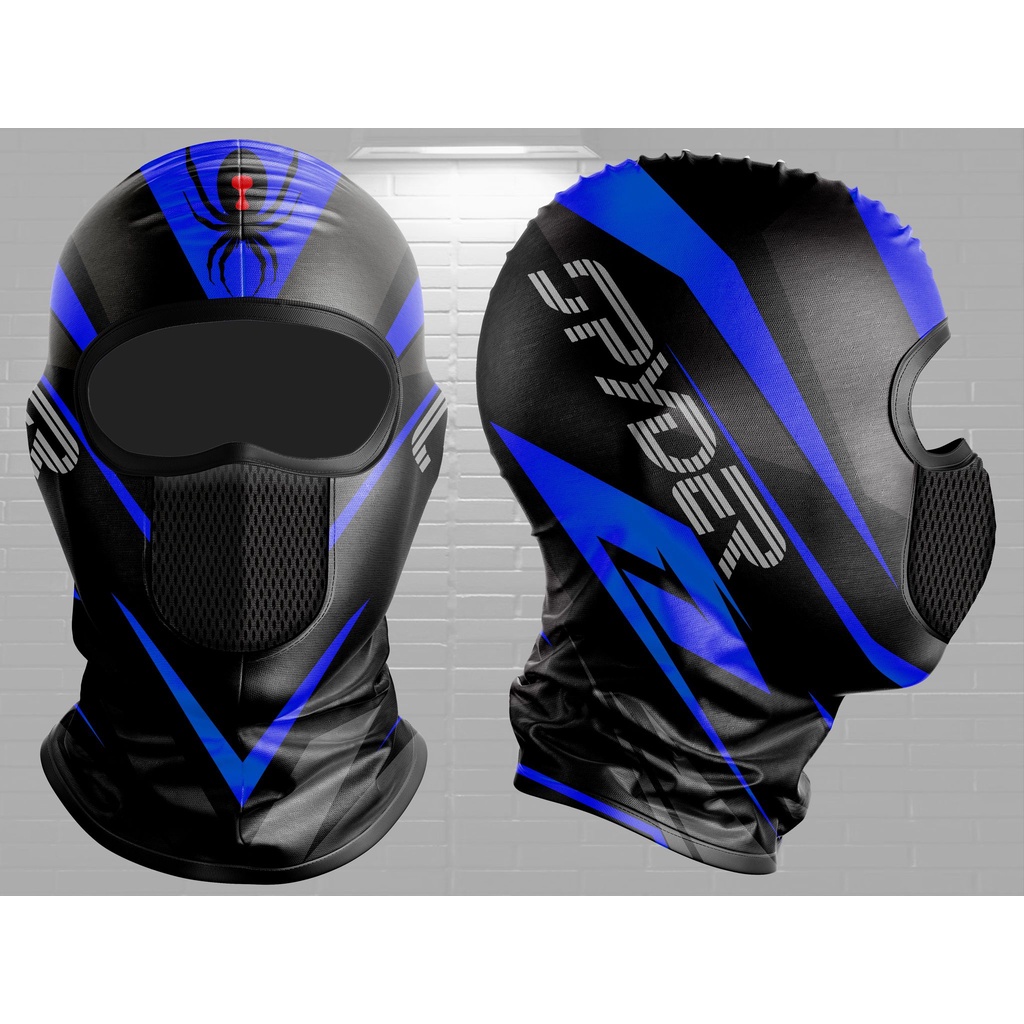 SPYDER BF01 FOAM BALACLAVA FULL SUBLIMATION HGIH QUALITY FABRICS SAFETY ...