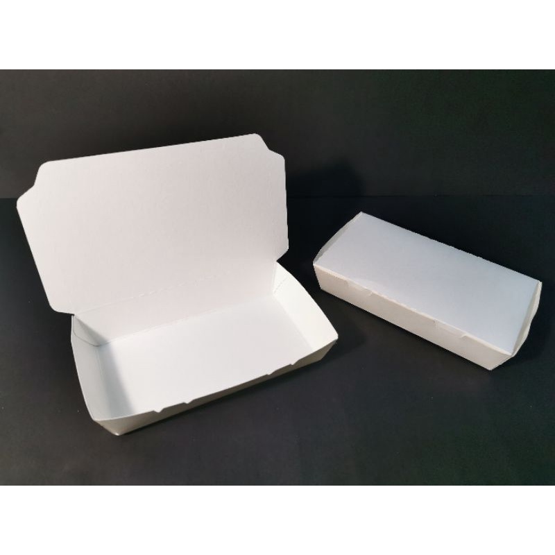 Paper Spaghetti Box Disposable (50pcs/pack) | Shopee Philippines