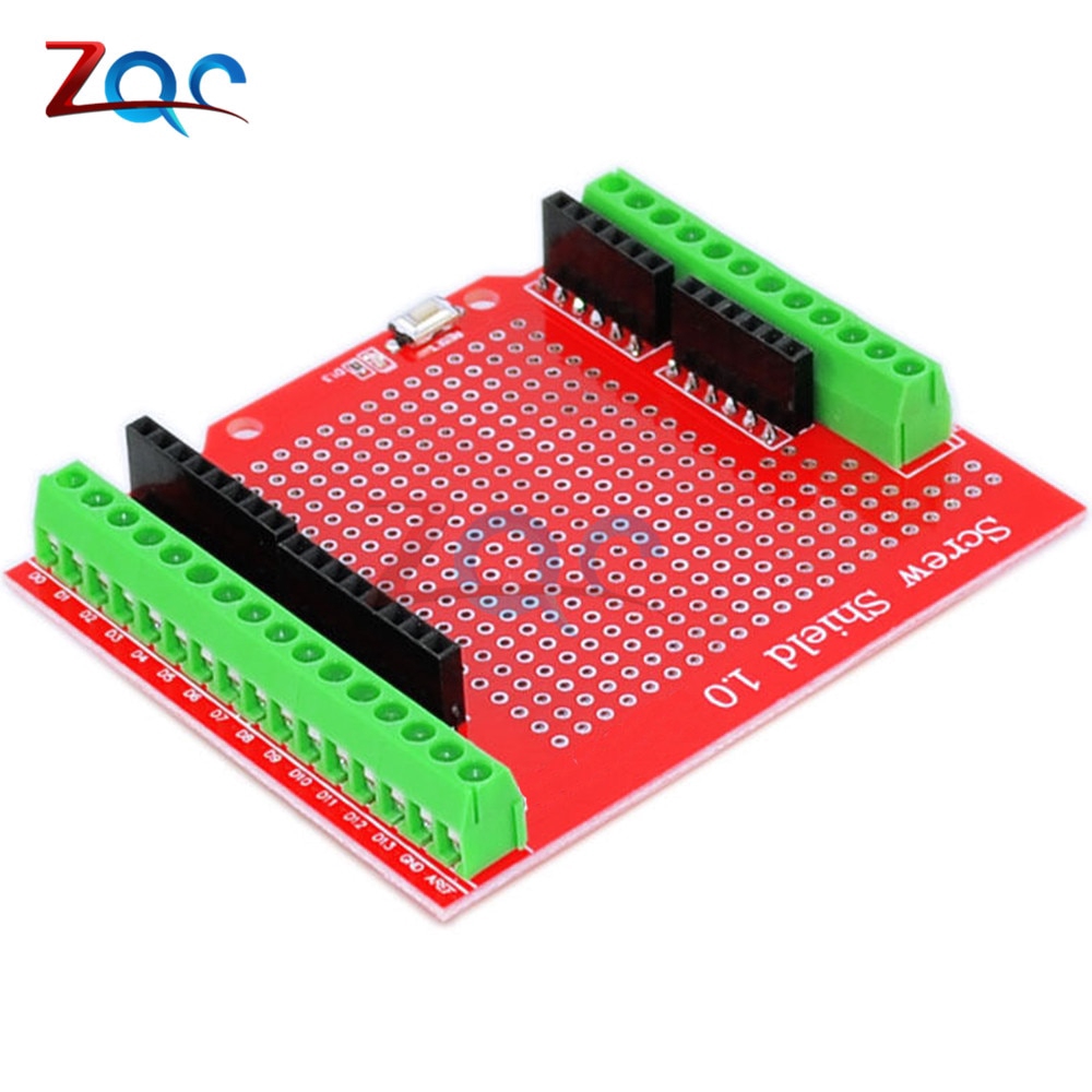 Proto Screw Shield 1.0 Assembled prototype terminal expansion board For ...