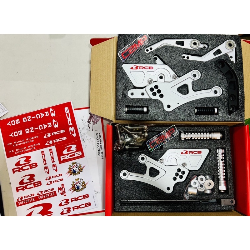 RCB Single Shifter Footrest S2 V2 for Yamaha R15 V3 | Shopee Philippines