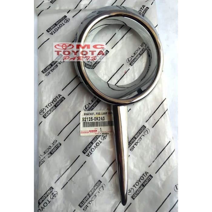 Garnish Cover Cover Ring Fog Lamp Foglamp Right Fortuner 52125-0K240 ...