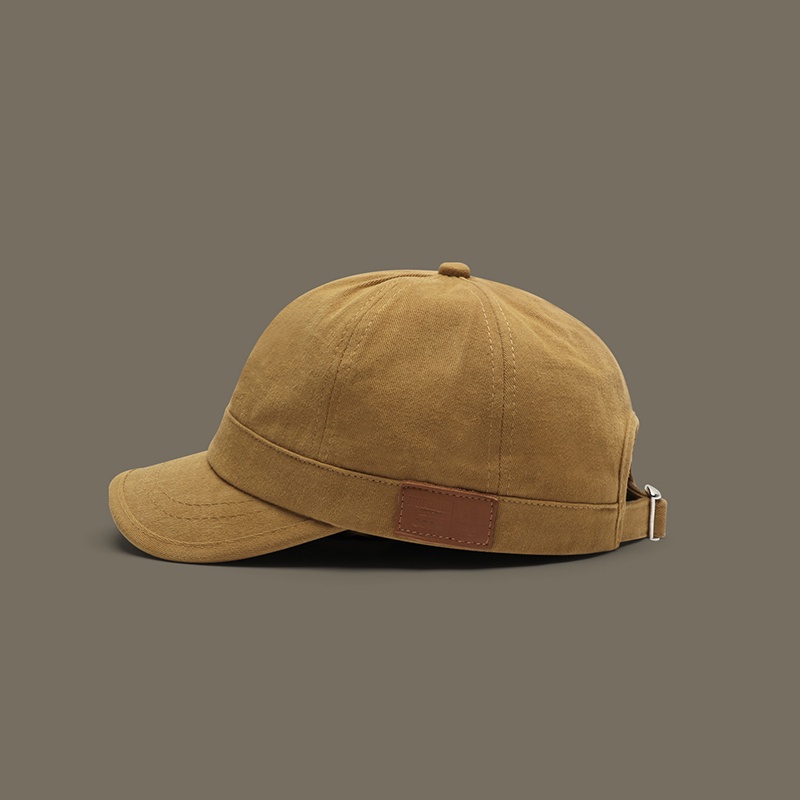 Japanese street short-brimmed hat men's retro tooling baseball cap ...