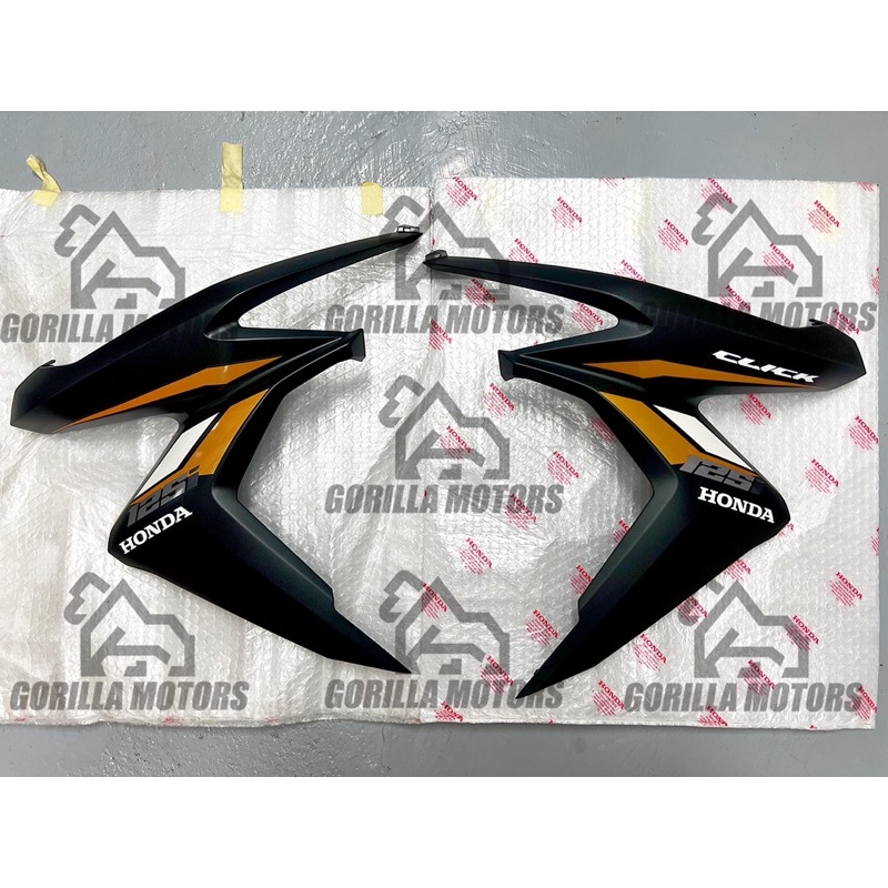 FRONT SIDE FAIRINGS (MATTE/WHITE) FOR CLICK V2 125 2021 | Shopee ...