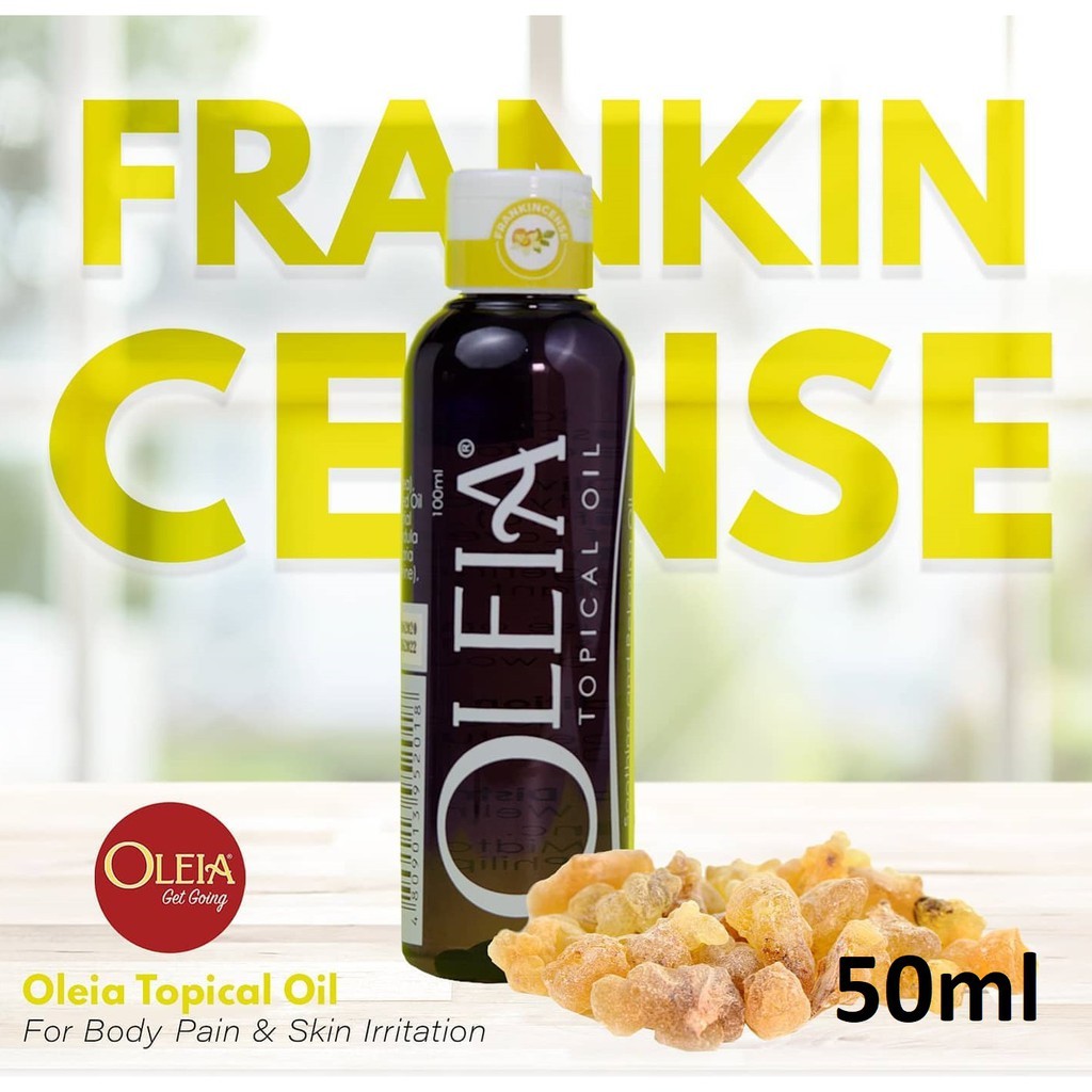 Oleia Topical Oil Frankincense 50mL Cetylated Fatty Acid Oil Soothing ...