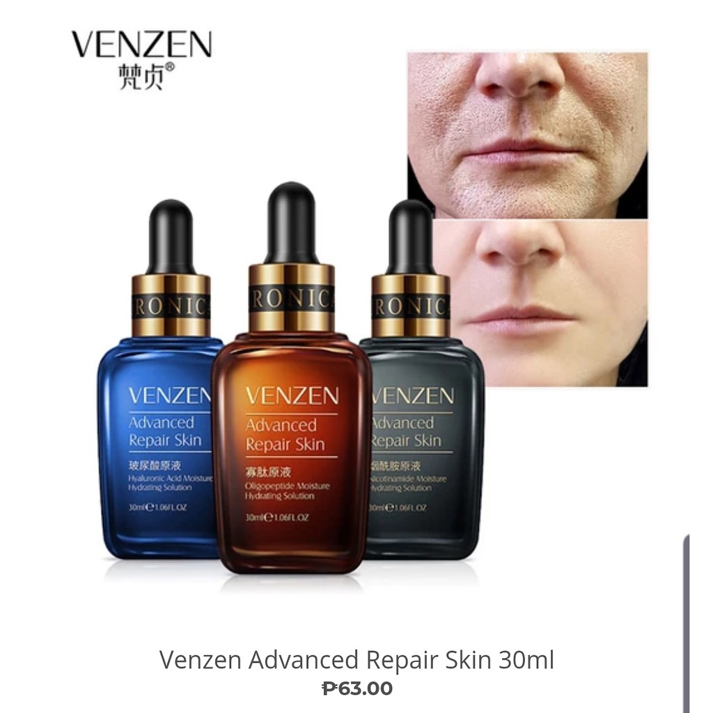 Venzen Advanced Repair Skin Serum 30ml | Shopee Philippines