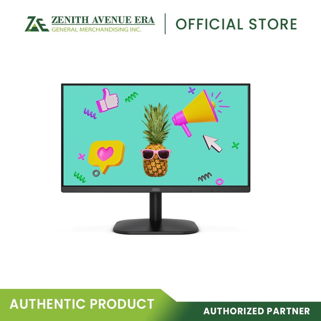 AOC 22B2HN 21.5" 75Hz | 22B2HM2 21.5" 100Hz VA FHD VGA/HDMI Monitor ...