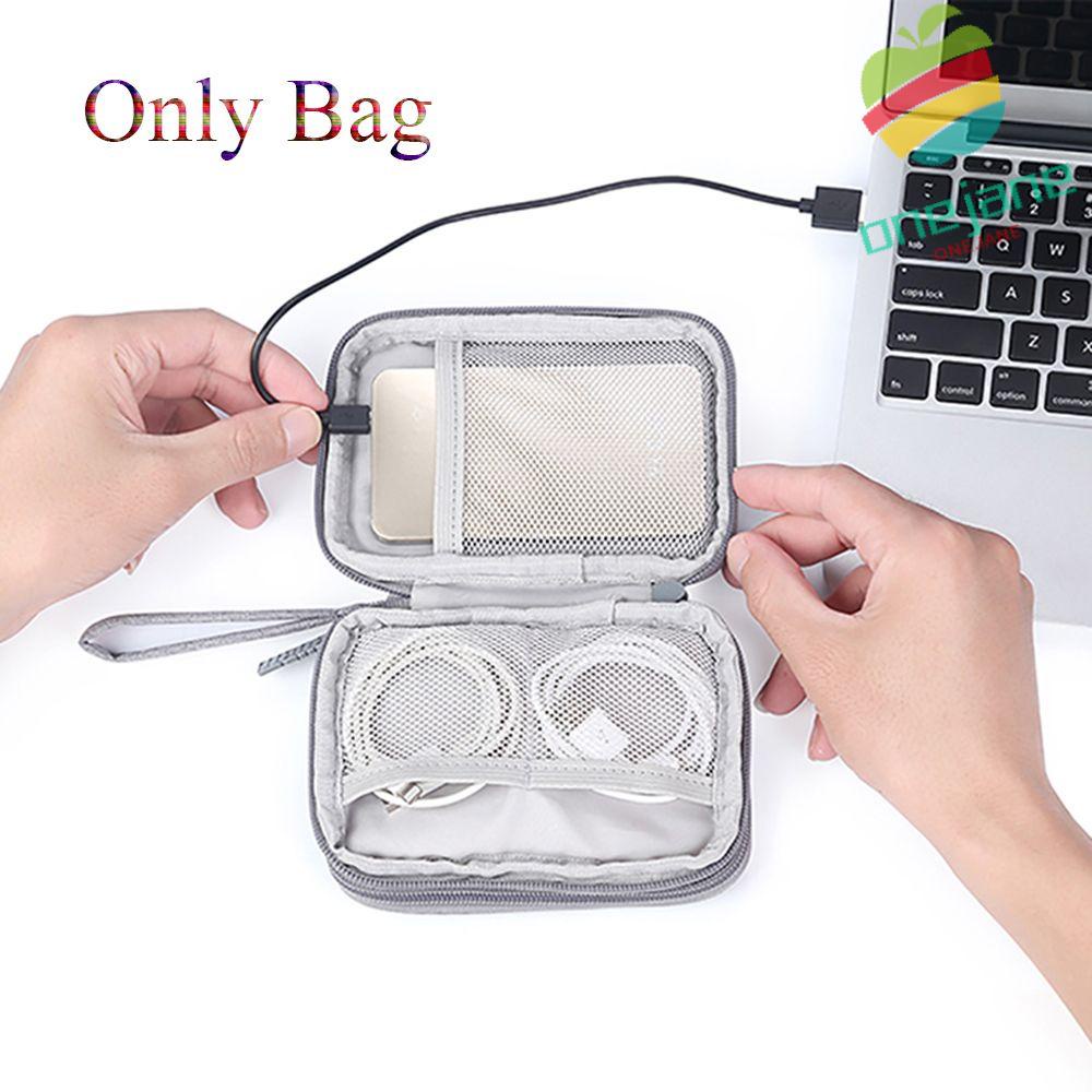 JANE Organizer Digital Storage Bag Power Bank Earphone Wire Pouch USB Cable Bags Portable ...