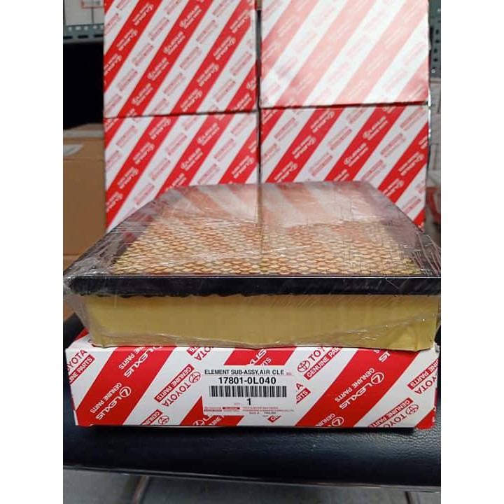 AIR FILTER 17801-0L040 (same as 17801-0L050) FORTUNER 2015-2016 / HILUX ...