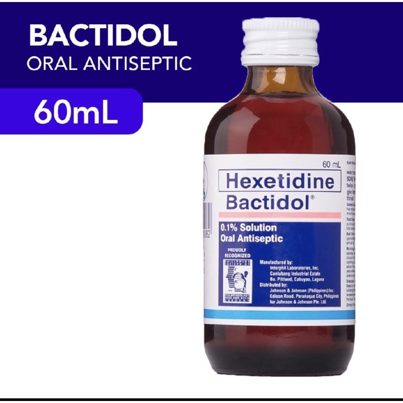 Bactidol Oral Antiseptic 60ml | Shopee Philippines