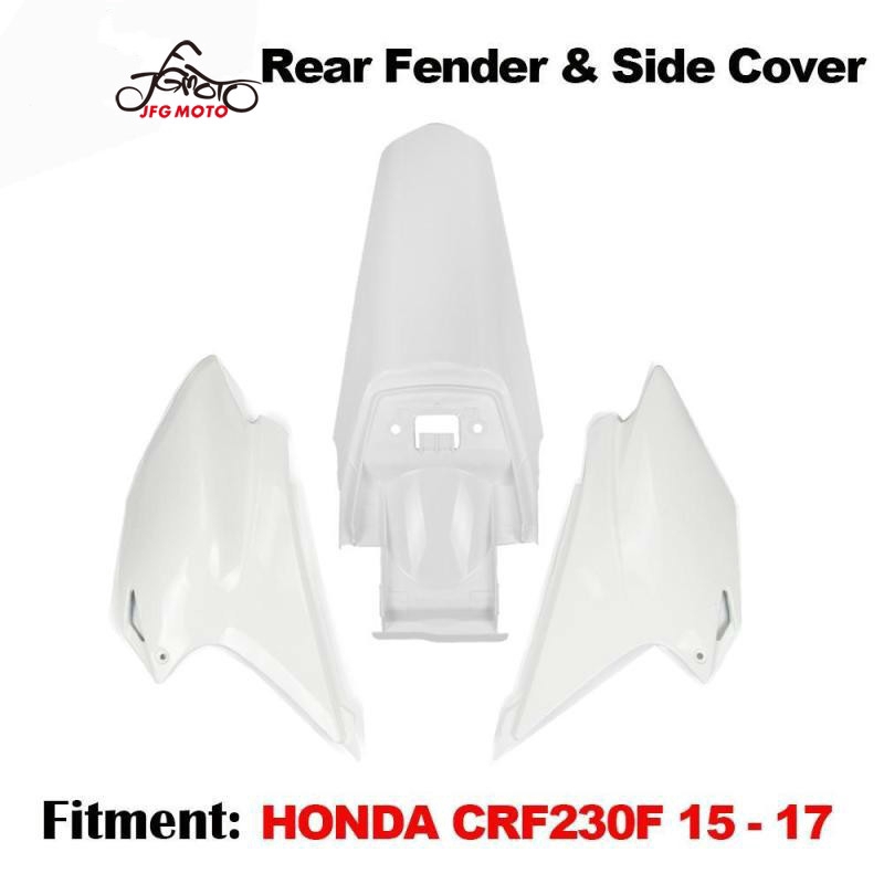 JFG moto Rear Fender Shrouds Side Panels for Honda CRF 230F 2015 2016 ...