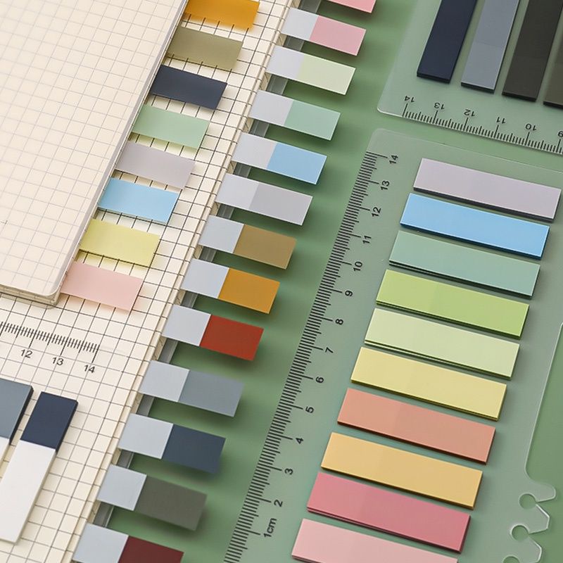 - 200 Sheets Sticky Notes - Translucent Index Sticker - Annotating ...