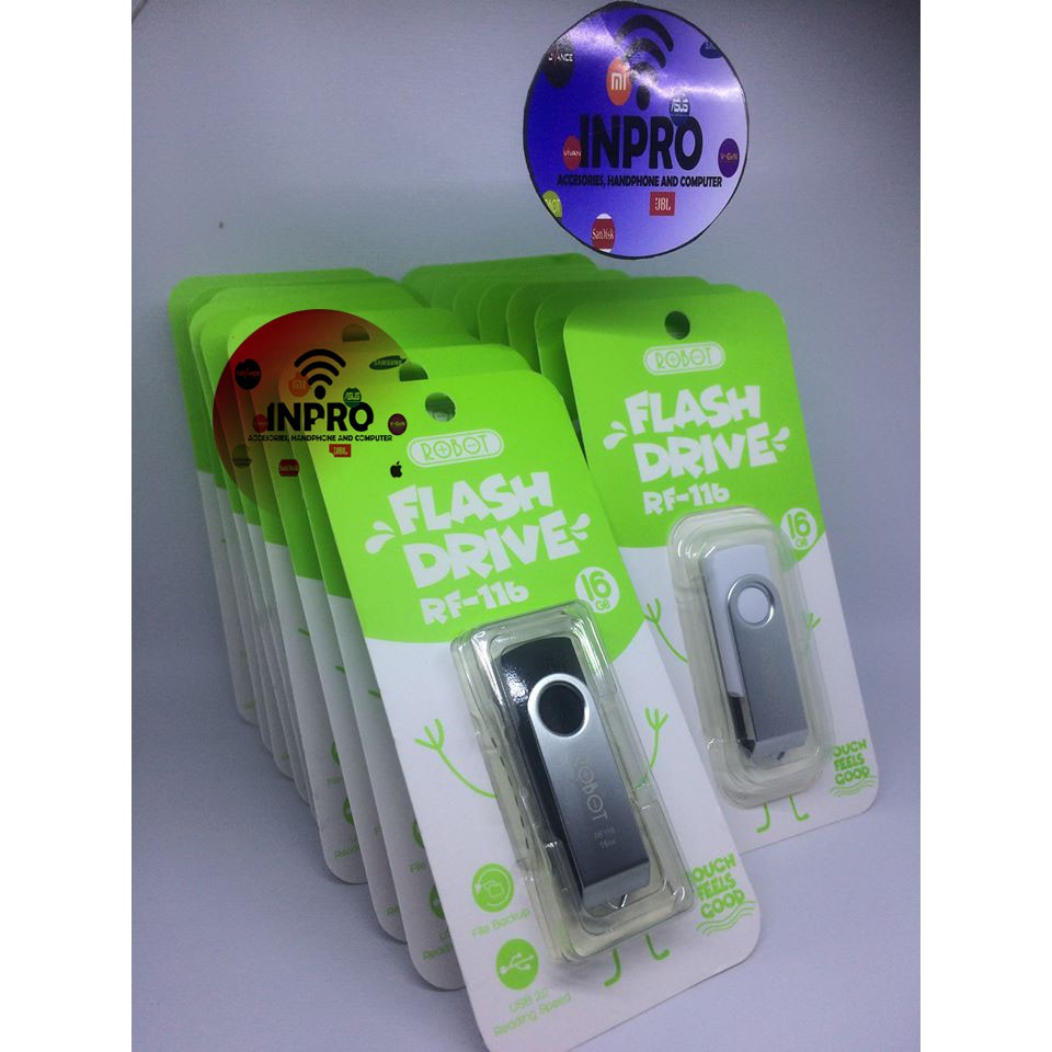 Flashdisk ROBOT RF116 16G (ORIGINAL PACKAGE) | Shopee Philippines