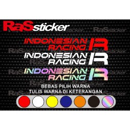 Indonesian RACING STICKER | Shopee Philippines