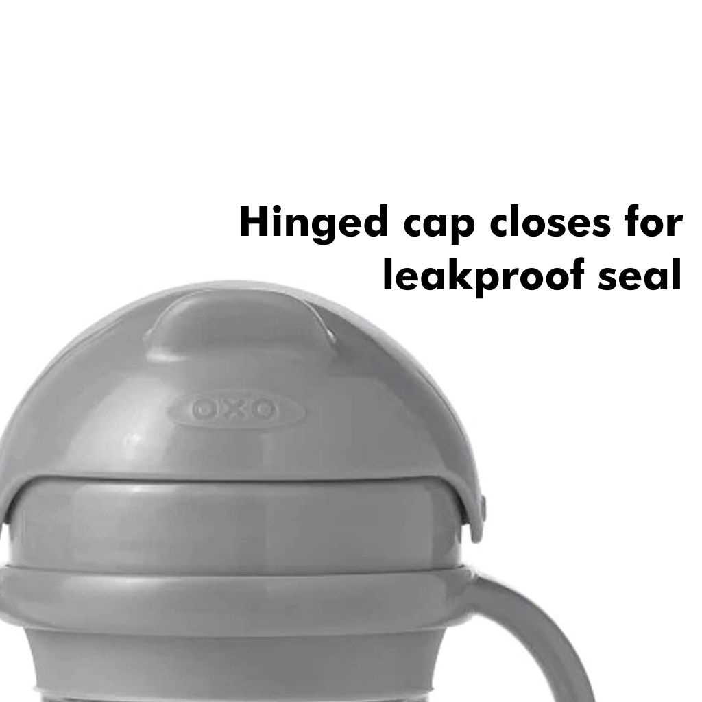 OXO Tot Grow Sippy Straw Cup w/ Handles - 6 oz [ oxotot baby infant ...