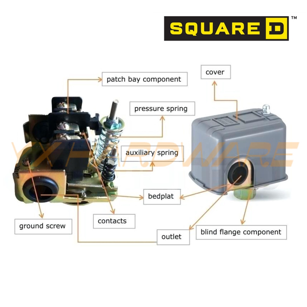 Pressure Switch Original Automatic Water Pump Jet Pump Switch Heavy-Duty 9013 FSG-2 | Shopee ...