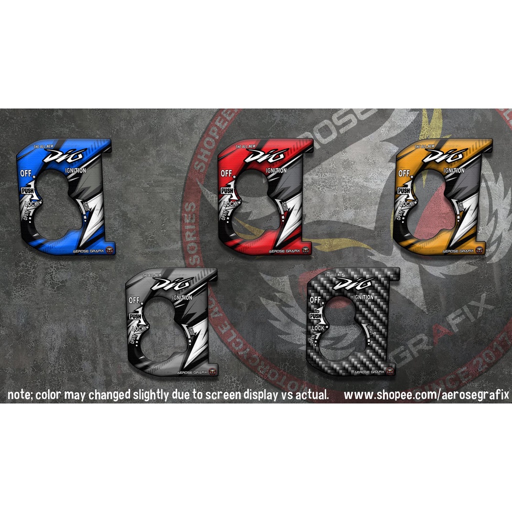 HONDA DIO V2 KEY COVER EMBOSSED | Shopee Philippines