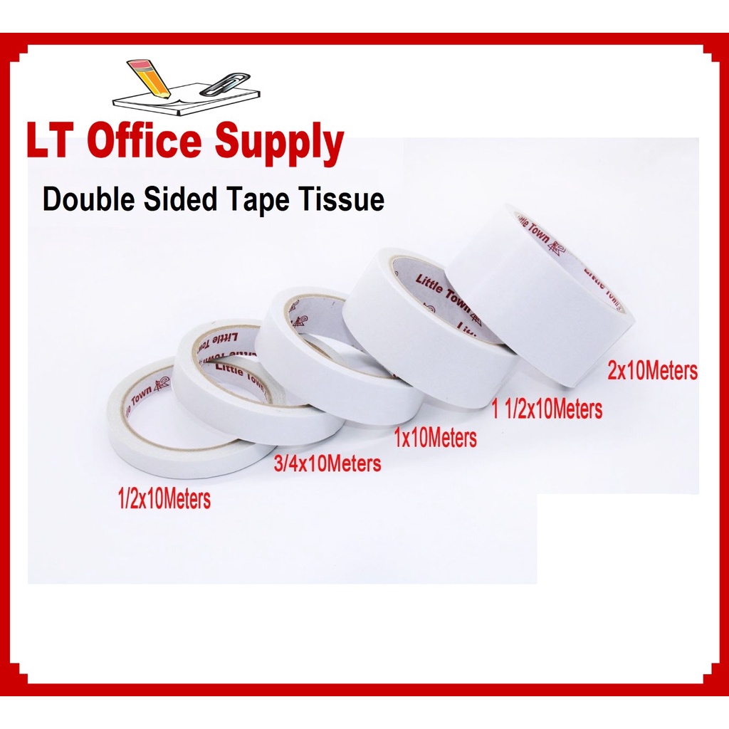 1 Roll Double sided Tape Tissue | Shopee Philippines