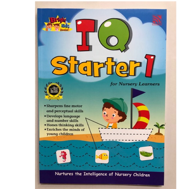 IQ Starter Textbook 1 Chow Intellectual Kindergarten (Pelang Ing ...