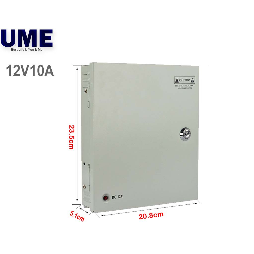 DC 12V 5A 10A 20A 30A 40A Centralized Power Supply Adapter UME CCTV COD ...