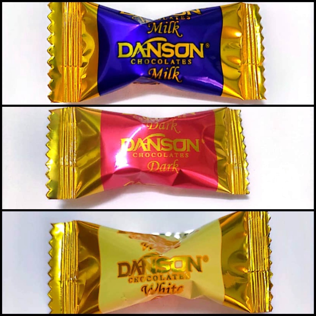 Danson Durian Flavoured Filling (1pcs) Milk Chocolate / Dark Chocolate ...