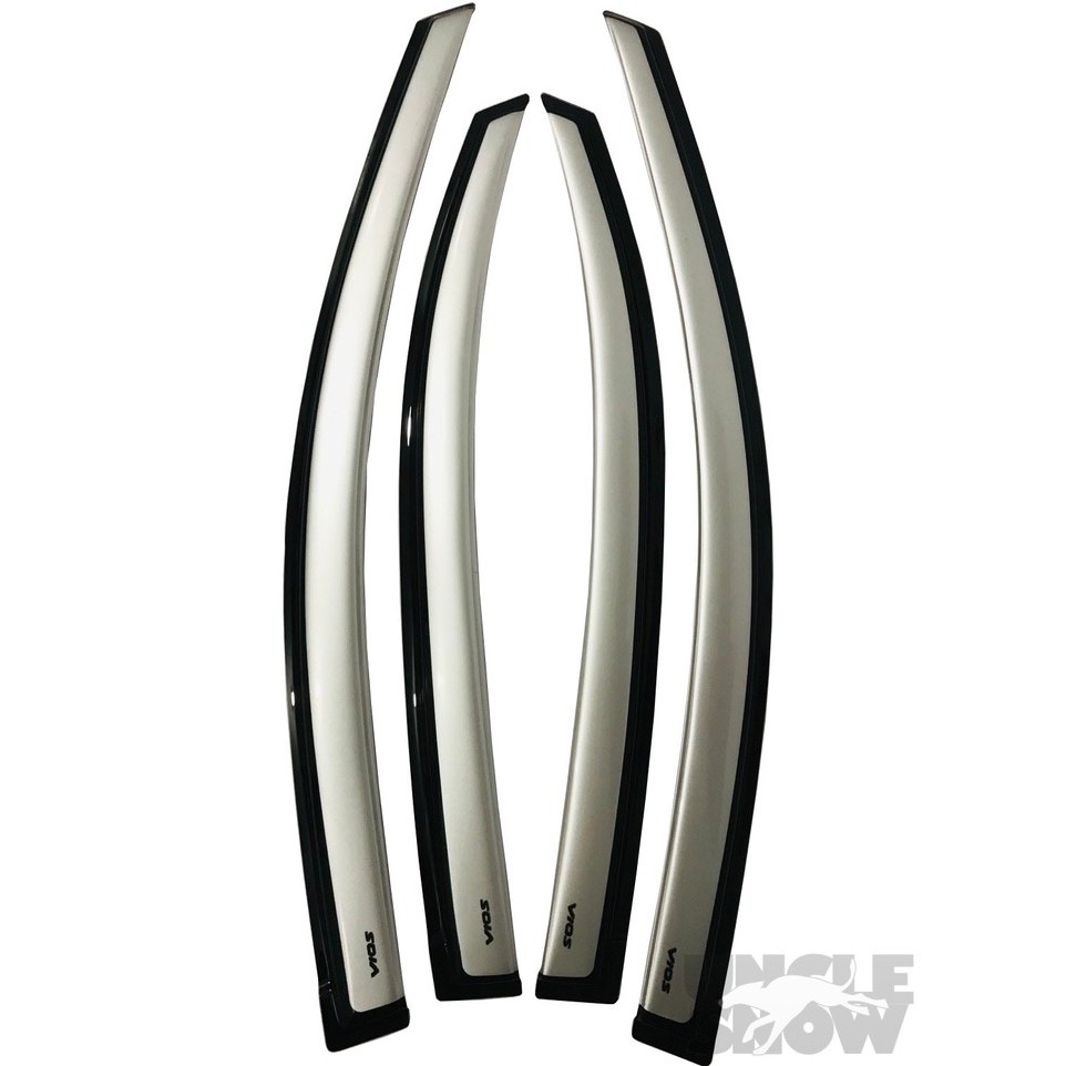 Premium Rain Visor - Toyota Vios Gen 4 2018 2019 2020 2021 2022 Glass ...