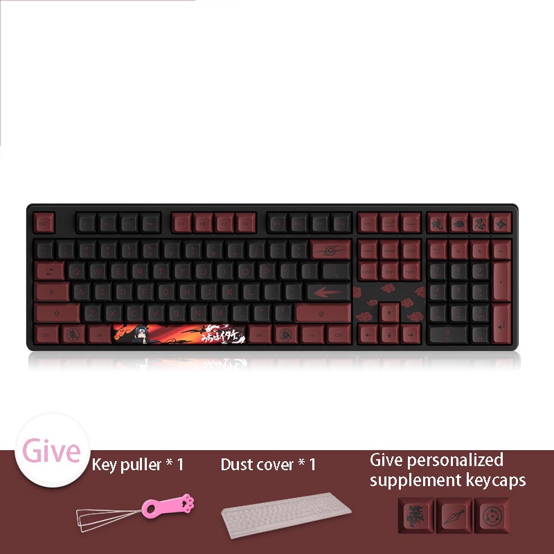 AKKO 5108S Naruto Uchiha Itachi animation joint theme USB mechanical ...