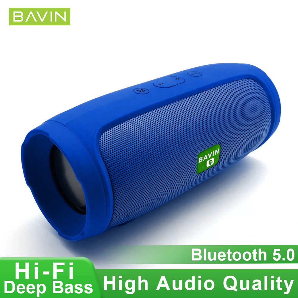 BAVIN J007 Portable Bluetooth Wireless Speaker Splashproof W/ TF Card ...