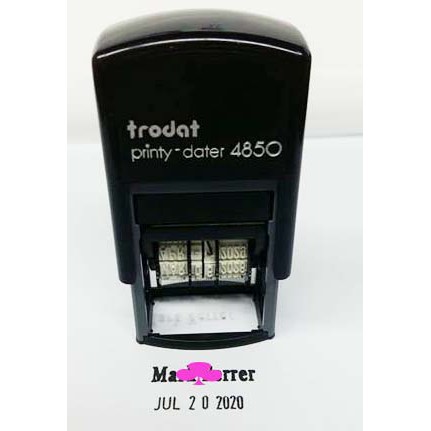 COD!!! trodat 4810/4850 dater mon/date/year format | Shopee Philippines