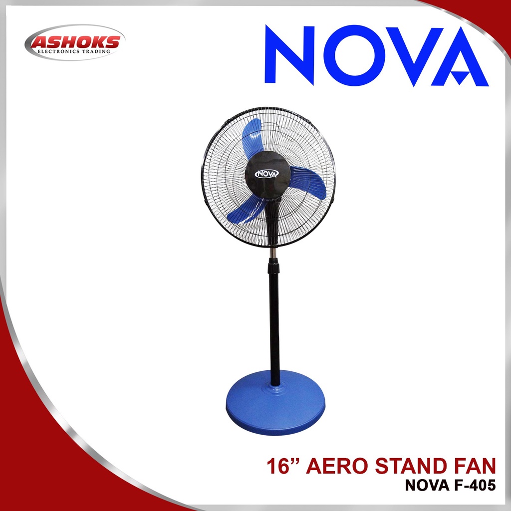 Nova 16 inch Stand Fan / F405 Aero Stand Fan / Nova / Stand fan ...