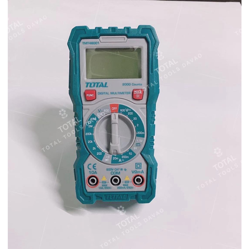 TOTAL Pocked Sized Multi Meter TMT46001 | Shopee Philippines