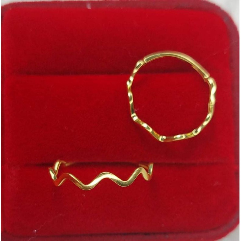 PAWNABLE 18k Saudi g women's ring | Shopee Philippines