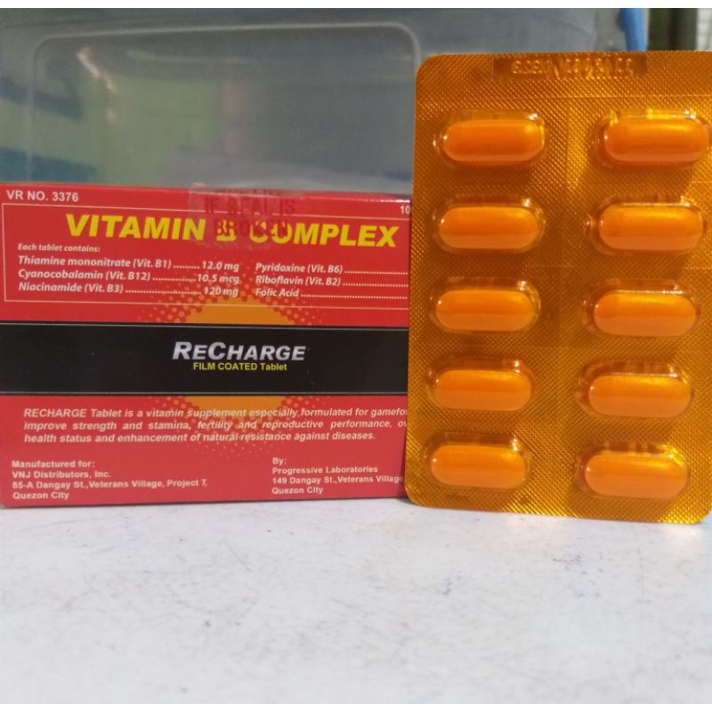 RECHARGE FILM COATED TABLET SOLD PER 10tablet | Shopee Philippines