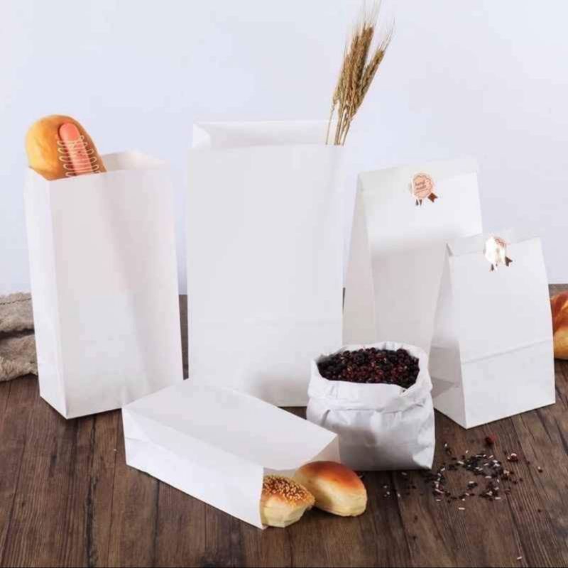 (1,000 pcs) White Paperbag , supot take out bag | Shopee Philippines