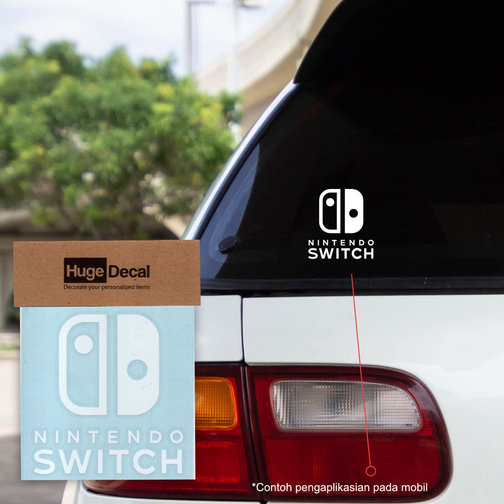 Nintendo Switch Cutting Sticker Logo Sticker For Car Motorcycle Laptop ...