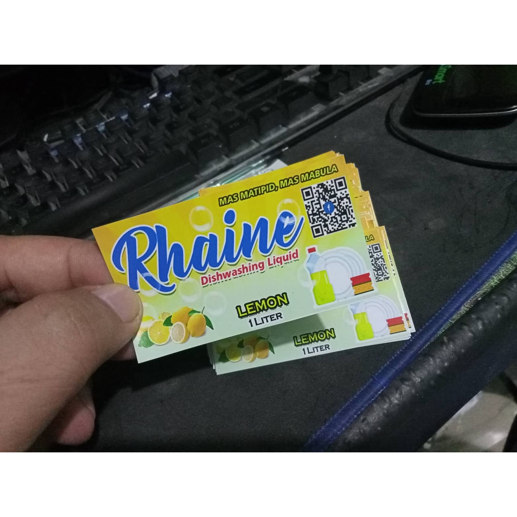 sticker labels - Rhaine | Shopee Philippines