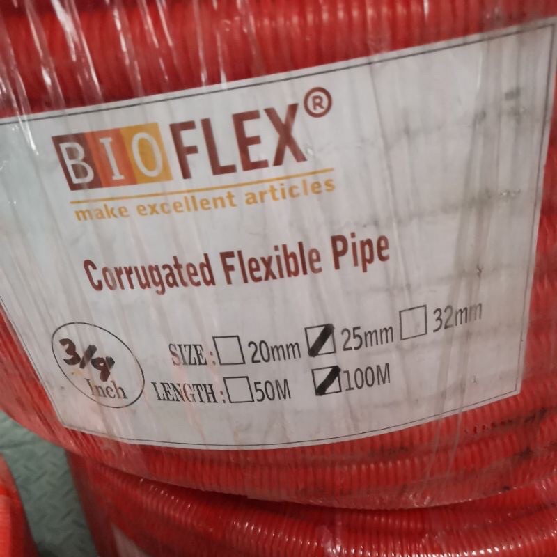 OPPO Orange Flexible Hose25mm 3/4x50m 3/4x100m(1roll) | Shopee Philippines