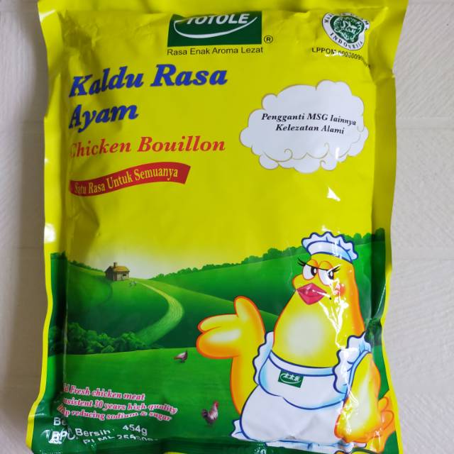 Totole BROTH CHICKEN FLAVOR 454 GRAM HALAL | Shopee Philippines
