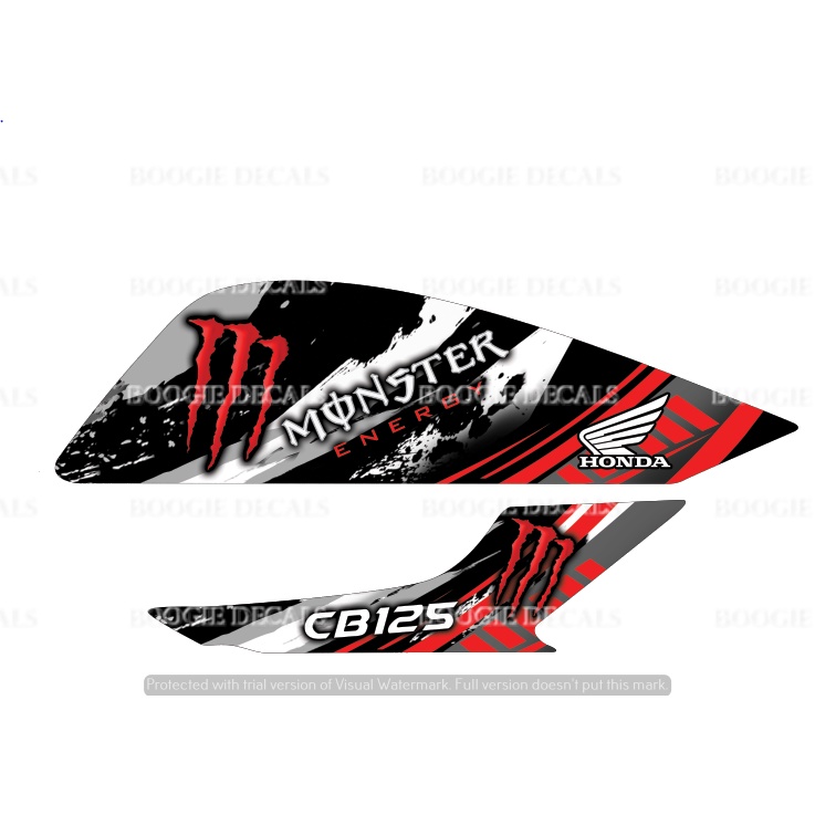 Honda CB125 Decals Set | Shopee Philippines