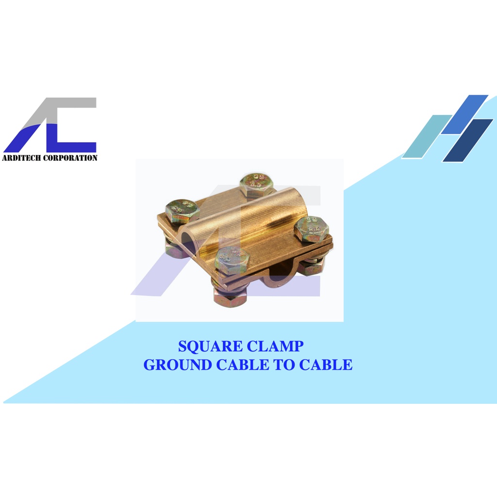 SQUARE CLAMP | GROUND CABLE TO CABLE | Shopee Philippines