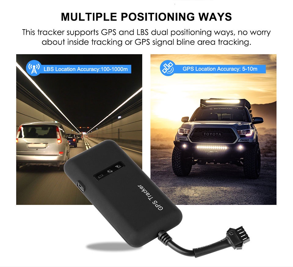 TK110 GT02A GSM car GPS mini tracker, 12-36V car GPS tracker, Google ...